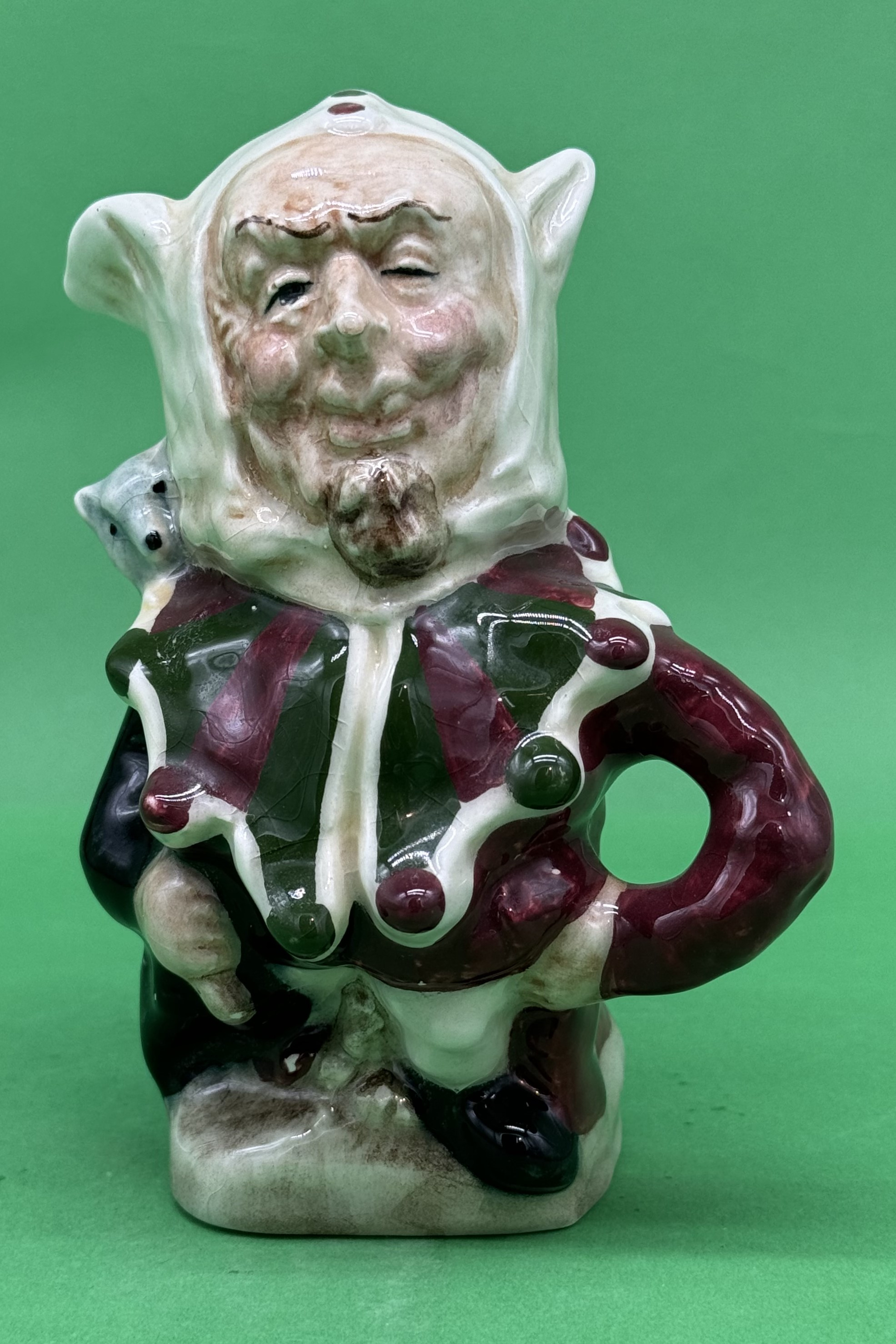 Touchstone toby jug medium - Staffordshire Fine Ceramics circa 1985